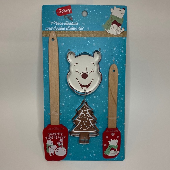 Disney | Kitchen | Winnie The Pooh Kitchen Set Nwt Spatulas And Cookie ...